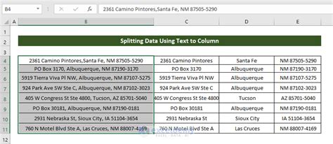 Excel Text To Columns Not Working 4 Reasons With Solutions