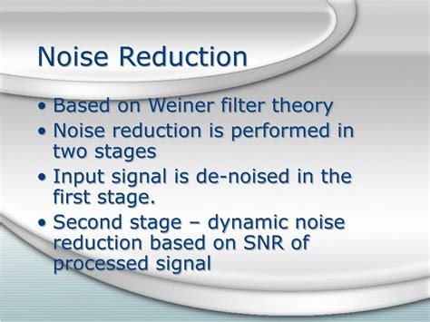 PPT Noise Reduction PowerPoint Presentation Free Download ID 3376417