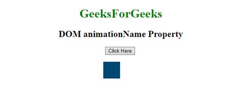 html dom style animationname 属性 码农参考