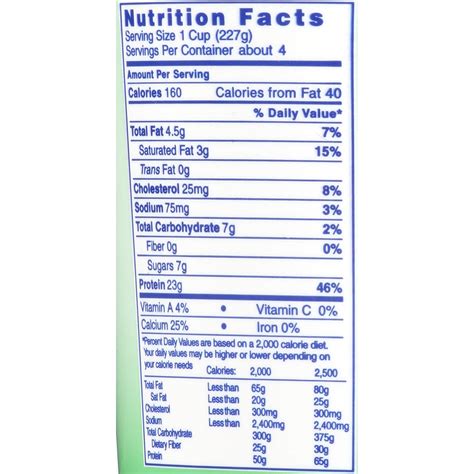 Greek Yogurt Nutrition Facts Fage At Jo Diggs Blog