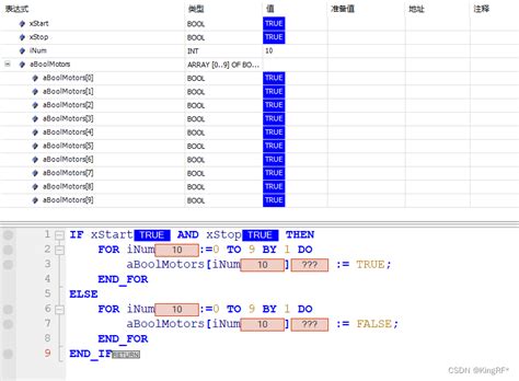plc中st编程的数组 三菱plcst语言数组array csdn博客