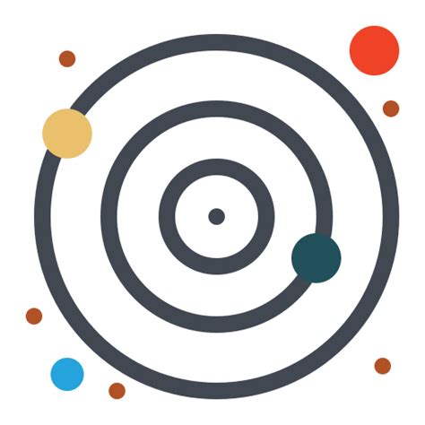 Orbit Flatart Icons Flat Icon
