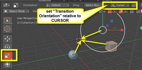 Modeling How To Move The Gizmo Of A Section Blender Stack Exchange