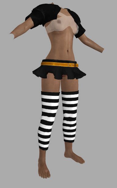 Fusion Girl Body Gen Vagina Morphs 2 Types Genitals And Outfit