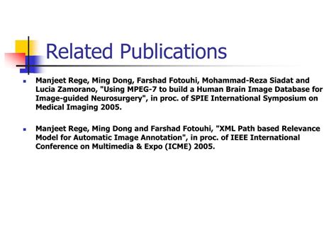 Ppt Image Annotation Using Xml And Mpeg 7 Powerpoint Presentation