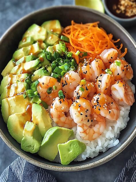 Shrimp Sushi Bowl A Quick Customizable Recipe Youll Love Jillians