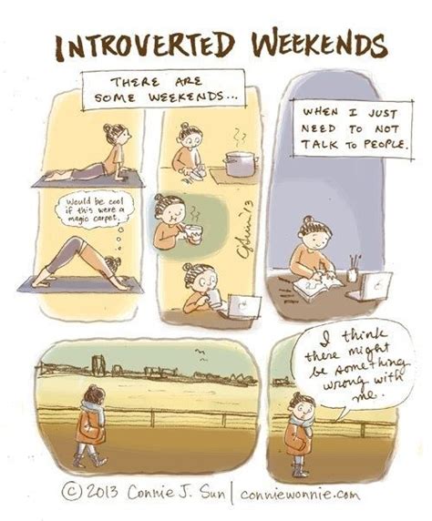 connie to the wonnie introverted weekends introvert introvert humor