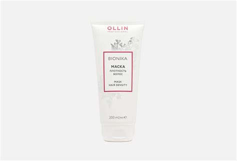 Маска для плотности волос Ollin Professional BioNika - отзывы 24 ...