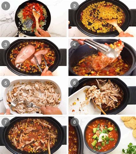 Slow Cooker Mexican Chicken Soup Recipetin Eats