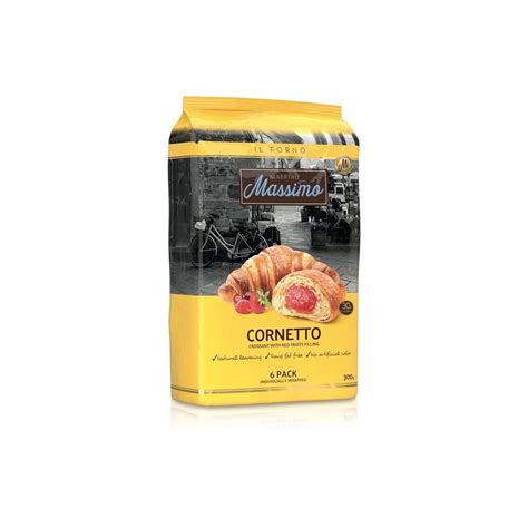 Buy Maestro Massimo Cornetto Red Fruits Rolls 6 Pieces Online In Oman