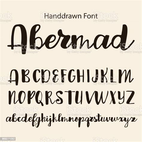 손으로 그린된 벡터 알파벳입니다 디자인에 대 한 서 예 문자 Fashion Show에 대한 스톡 벡터 아트 및 기타 이미지 Fashion Show 벡터 성인 Istock
