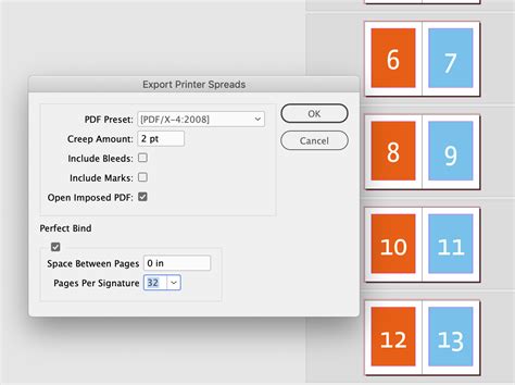 How To Print A Multifile Book In Multiple Signatur Adobe Product