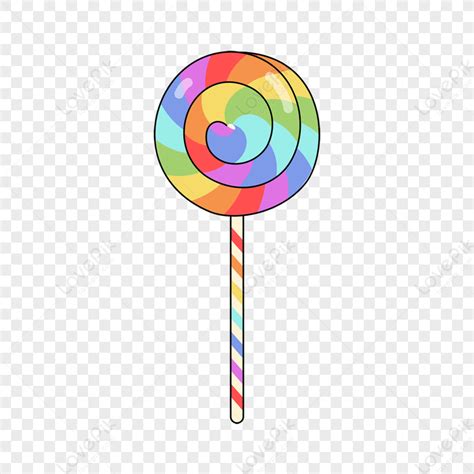 화려한 벡터 클립 아트 나선형 롤리팝 롤리팝 클립 아트색깔사탕 Png 일러스트 무료 다운로드 Lovepik