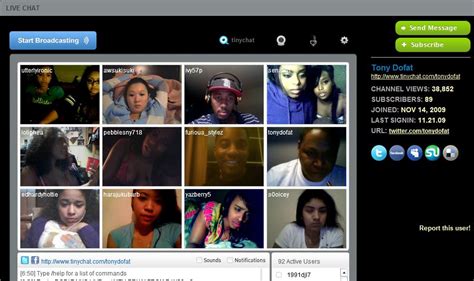 Living Online Create Your Own Live Stream Video Room With Tinychat