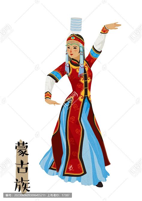 蒙古族蒙古族美女插画手绘蒙古族人物56个名族五十六民族少数民族民族人物民族团结展板民族大团结民族宣传手绘少数民族插画民族服饰民族文化 花瓣网