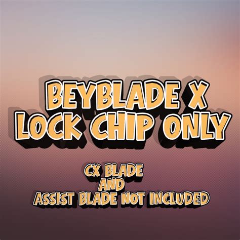 Beyblade X Lock Chip Only Takara Tomy Shopee Malaysia