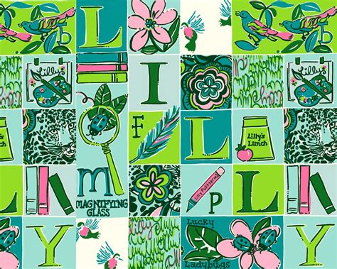 Lilly Pulitzer Patterns For Your Desktop