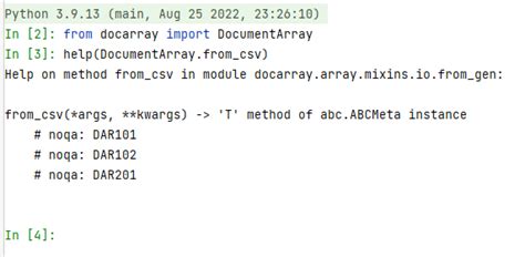api文档不完善 Issue docarray docarray GitHub