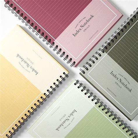 Iconic Basic Cornell Spiral Bound Lined And Grid Notebook Artofit