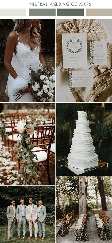 Neutral Wedding 60 Photos