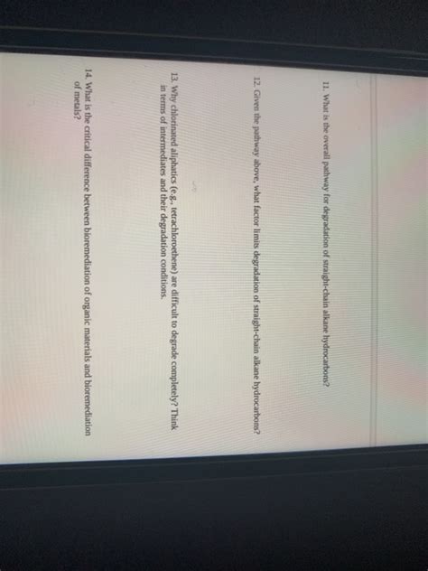 Solved 6 In Nitrification What Is The Electron Donor 7