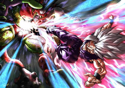 Gohan Vs Cell Wallpaper