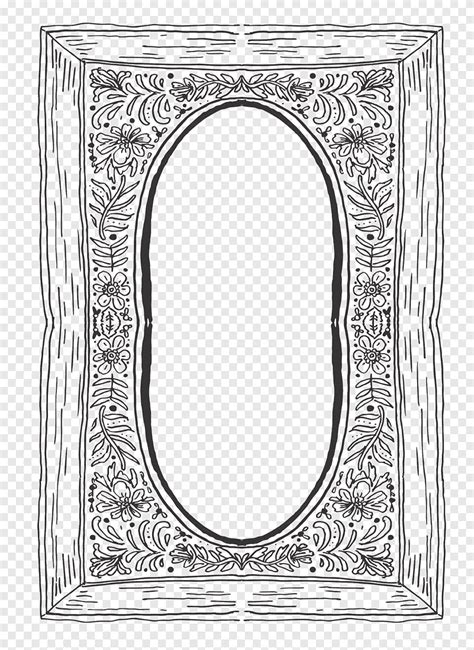 프레임 아트 텍스트 복잡한 고급 테두리 화이트 본문 Png Pngegg