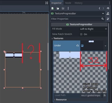 Problems With TextureProgressBar Help Godot Forum