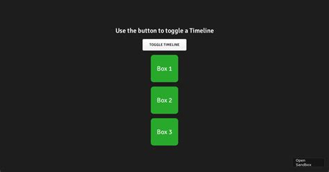 Gsap And React Starter Codesandbox