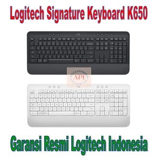 Jual Logitech K650 K 650 Signature Keyboard K650 Wireless Bluetooth Comfort Shopee Indonesia