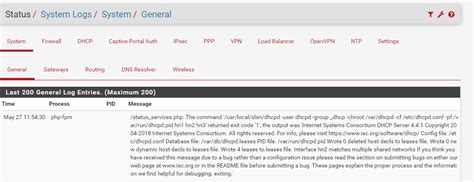 Dhcp Multiple Interfaces Possible Bug Netgate Forum