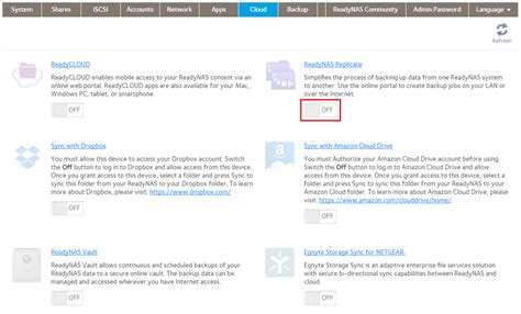 How Do I Back Up Data Between Two ReadyNAS OS Systems Using ReadyNAS Replicate NETGEAR