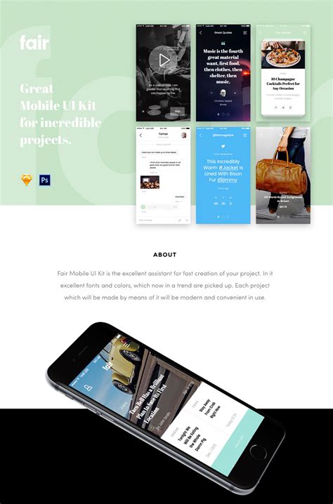 Sample Mobile Application Ui Psd Freebie Download Psd