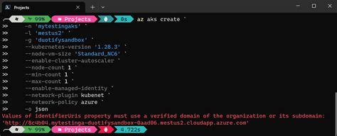 Unable To Create Aks 1283 From Azure Cli Stack Overflow