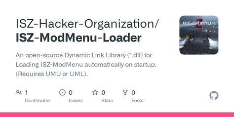 Github Isz Hacker Organization Isz Modmenu Loader An Open Source Dynamic Link Library Dll