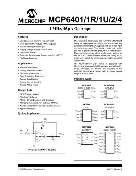 Data Sheet Microchip