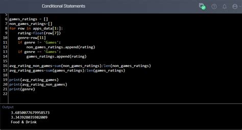 conditionals print variable question dq courses dataquest community