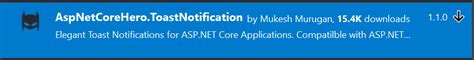 Toast Notifications In Asp Net Core Jayant Tripathy