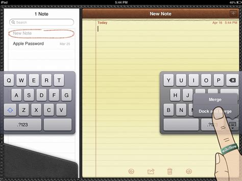 How To Undock The IPad Split Keyboard In IOS Steps