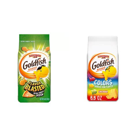 Goldfish Flavor Blasted Xtra Cheesy Pizza Crackers 66 Oz Goldfish