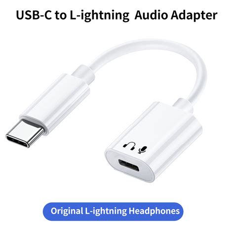 Fonken สายเคเบิลอะแดปเตอร์แปลงเสียงหูฟัง Usb C เป็น Ios Type C เป็น Ios สําหรับ Iph 15 Pad Pro