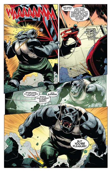 Hippo Vs Spider Man By Scoobadex On Deviantart