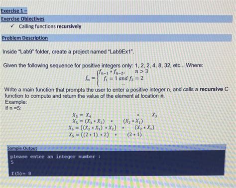 Solved Exercise 1 Exercise Objectives Calling Functions