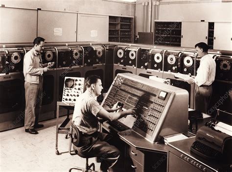 Univac 1 Computer Console Stock Image C009 9192 Science Photo Library