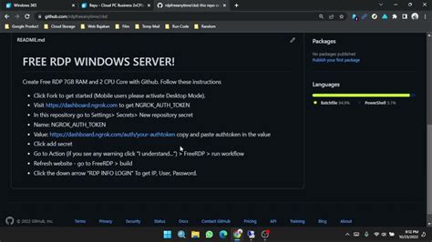 Free Rdp Github 6 Hours Comeback Youtube