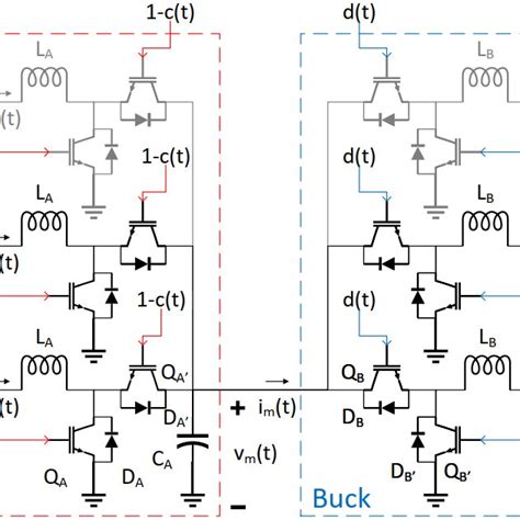 Boost Buck Converter A Single Phase And B Multiphase Download Scientific Diagram