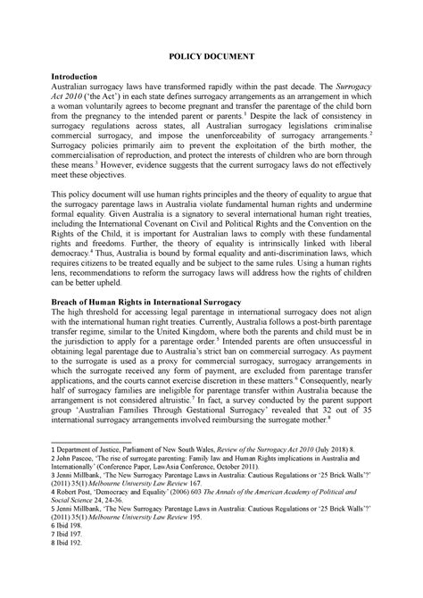 Llb104 Policy Document Policy Document Introduction Australian