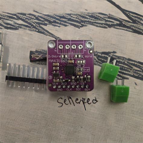 Jual Modul Max31865 Temperature Pt100 Pt1000 Sensor Rtd To Spi Sensor