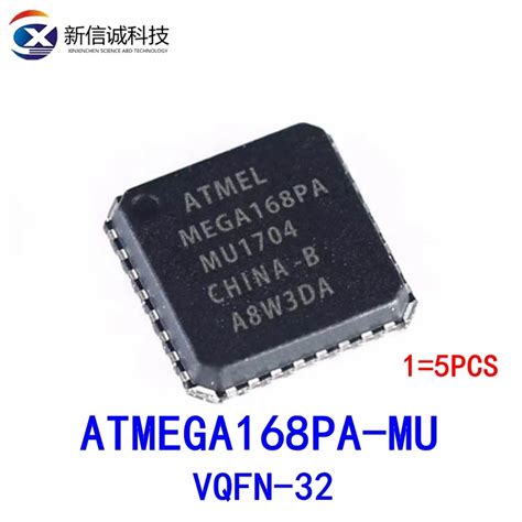5PCS LOT New AND ORIGINAL IC ATMEGA168PA MU ATMEGA328P AU ATMEGA328P MU ATMEGA328P PU Chipset