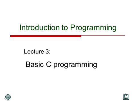 Introduction To Programming Ppt Download